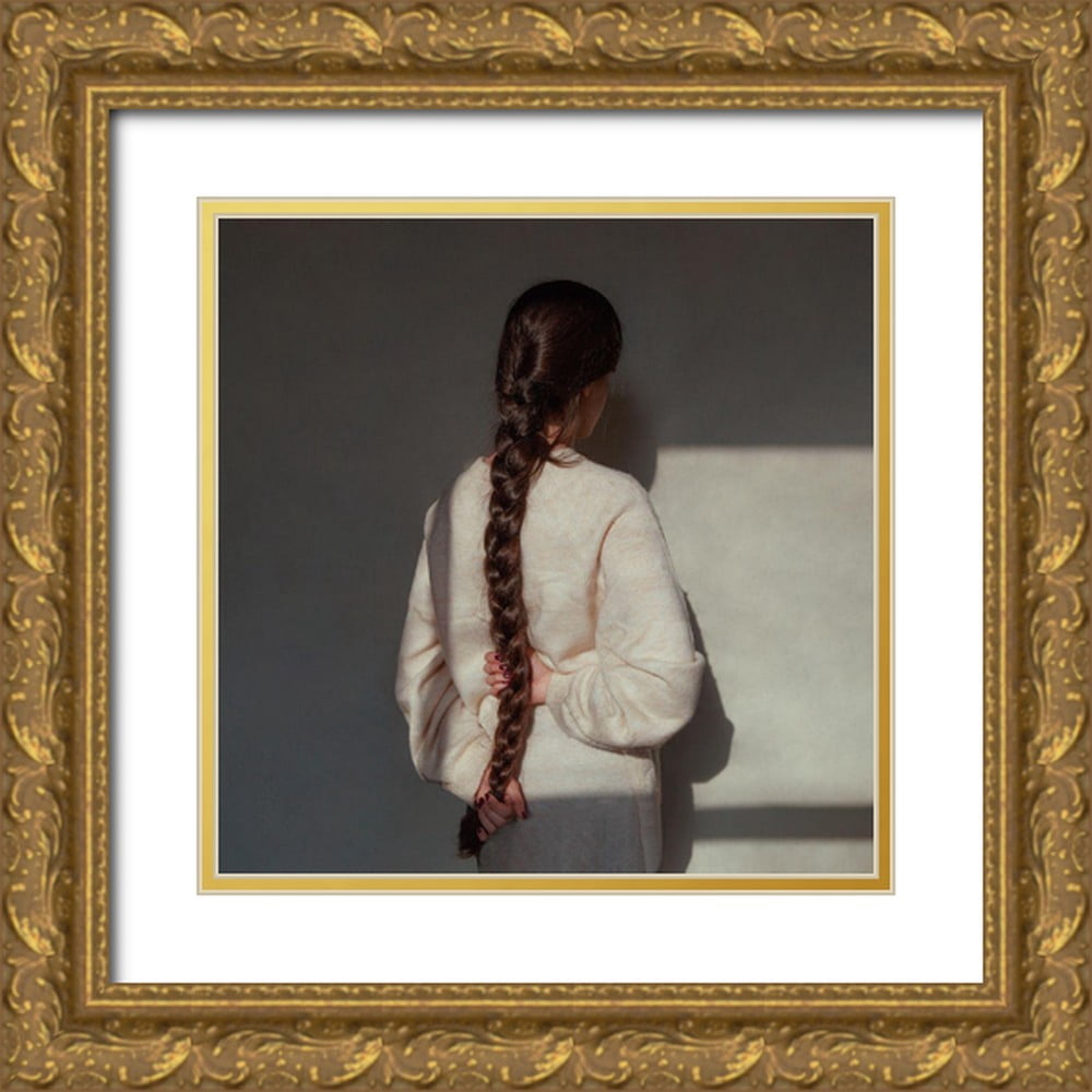 Yousefi, Morteza 20x20 Gold Ornate Wood Framed with Double Matting ...