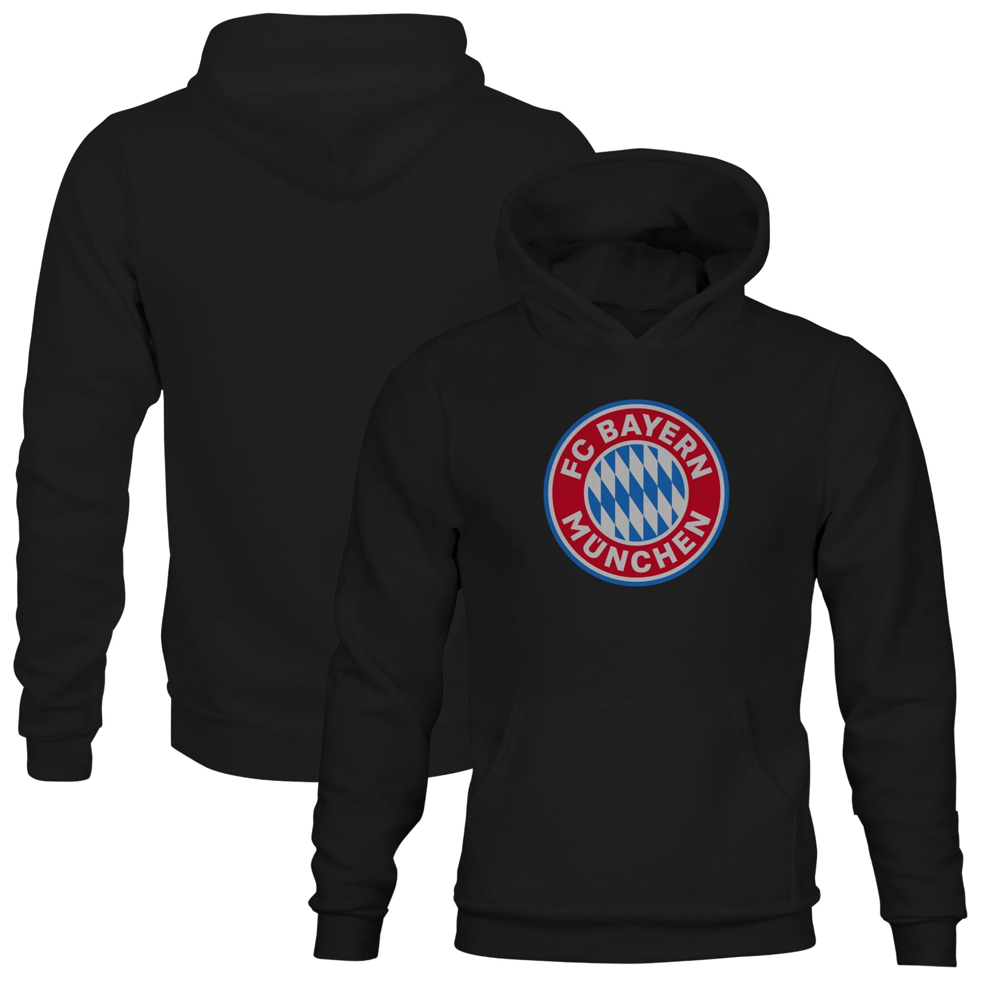 Youth 1863FC Black Bayern Munich Color Badge Fleece Hoodie - Walmart.com