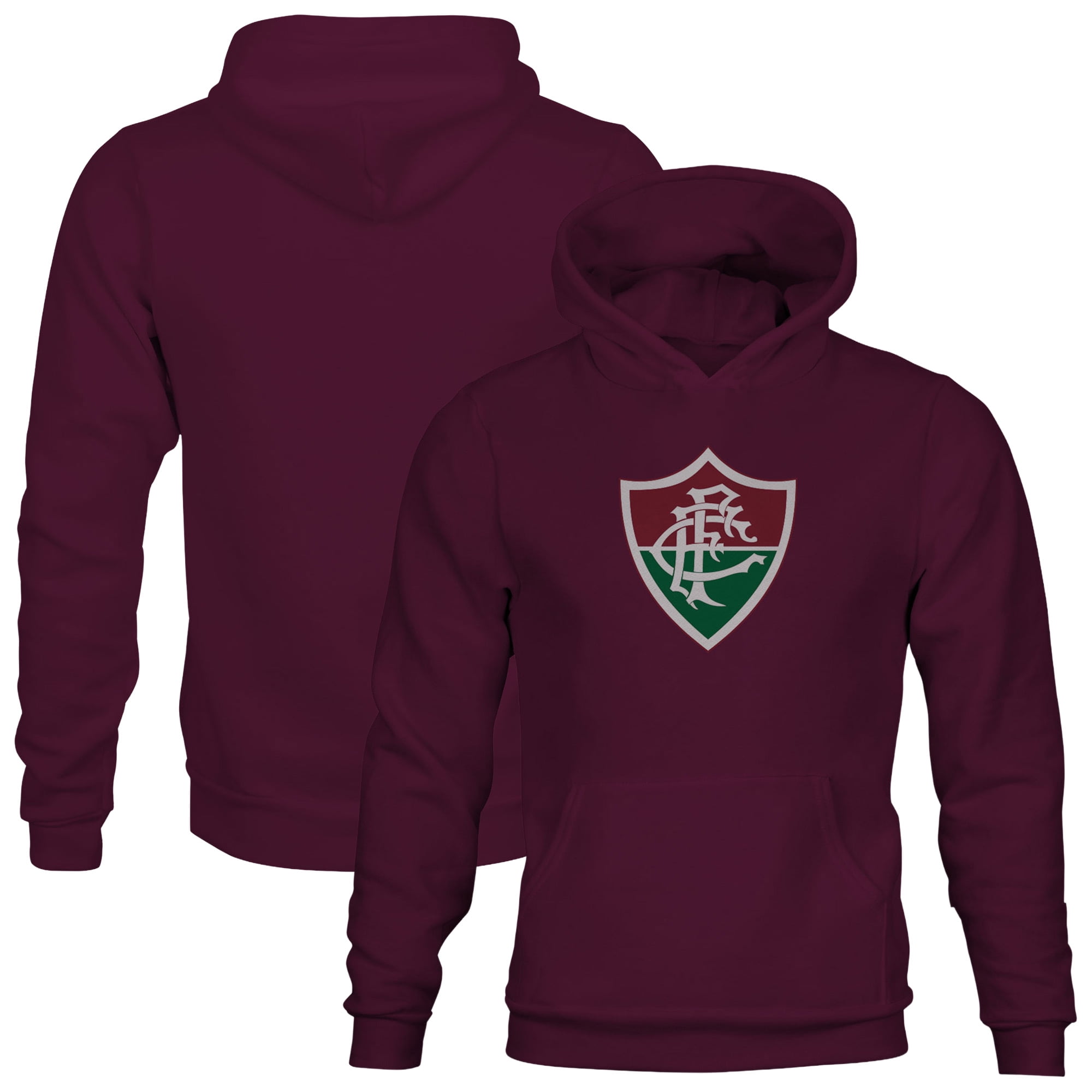 Youth 1863FC Maroon Fluminense FC Color Badge Fleece Hoodie - Walmart.com