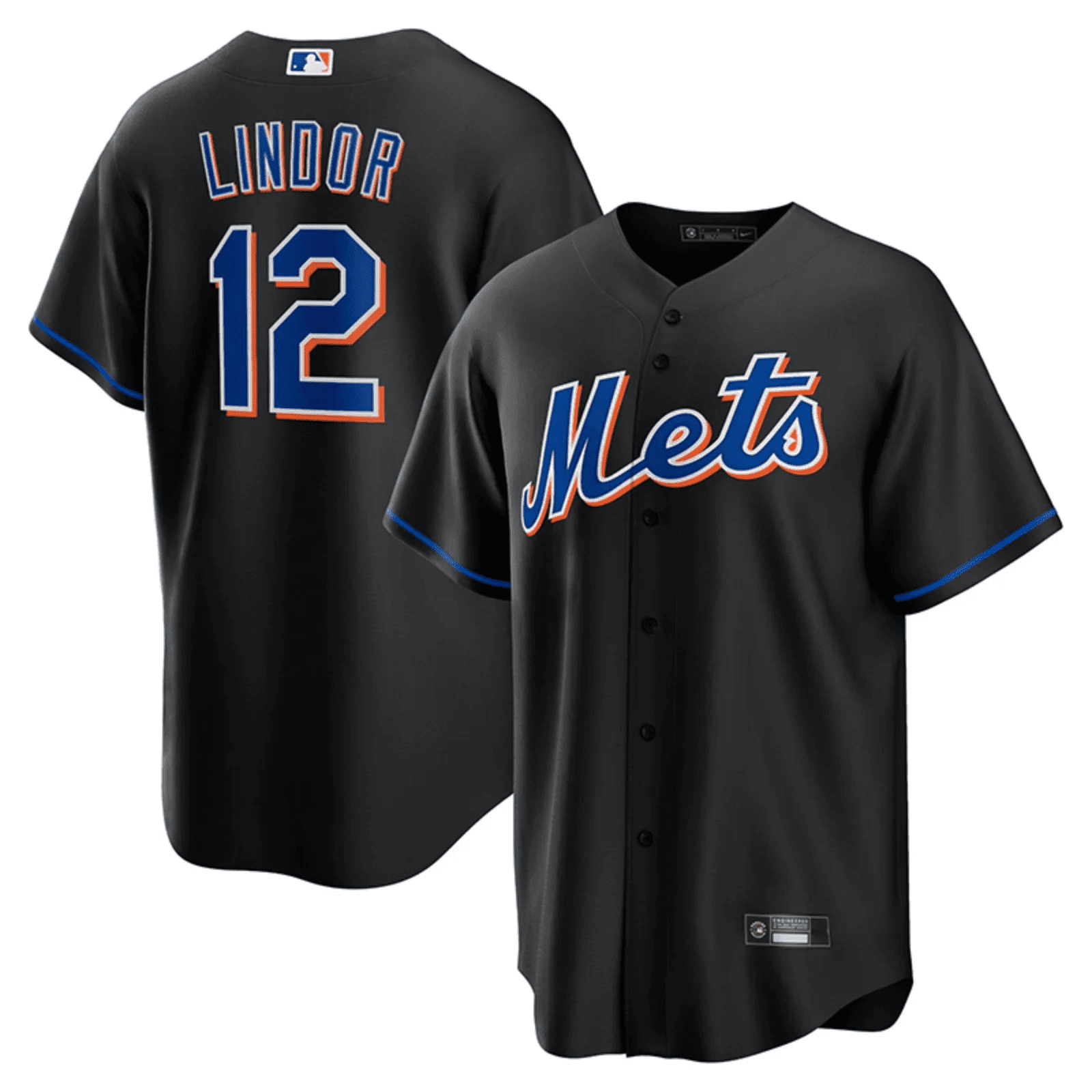 Youth 2024 New_York_Mets_Lindor_12# jersey baseball jersey cardigan ...