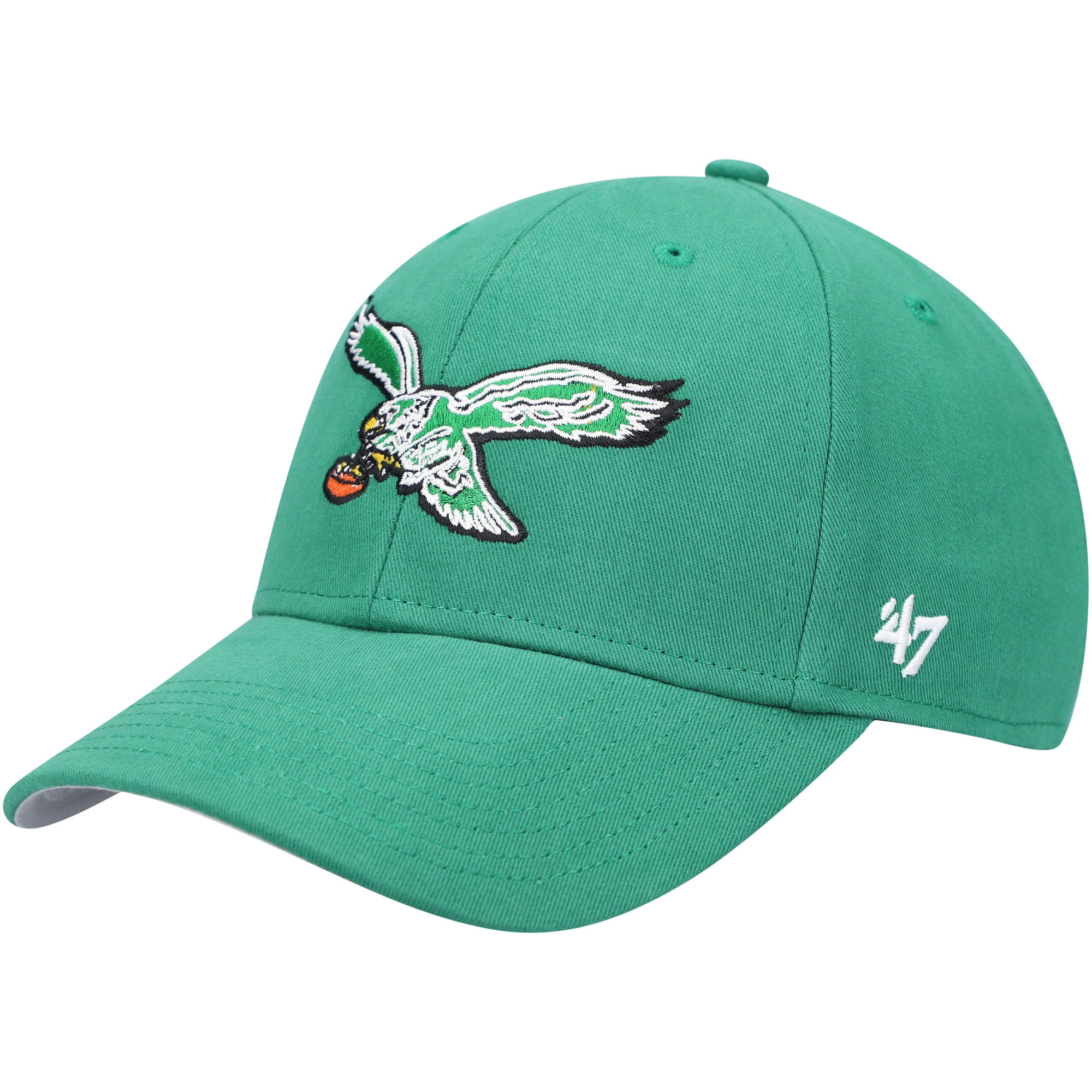 Youth '47 Kelly Green Philadelphia Eagles Legacy Basic MVP Adjustable Hat - Walmart.com