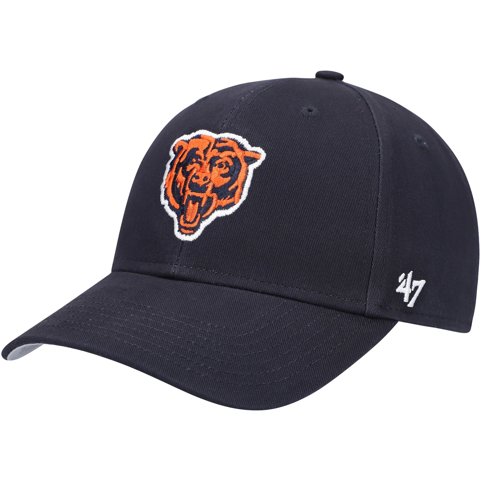 Youth '47 Navy Chicago Bears Team Basic MVP Adjustable Hat - Walmart.com