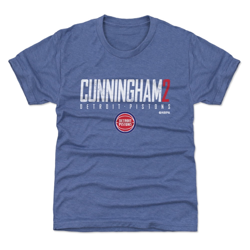 Youth 500 Level Cade Cunningham Blue Detroit Pistons Elite T-Shirt ...