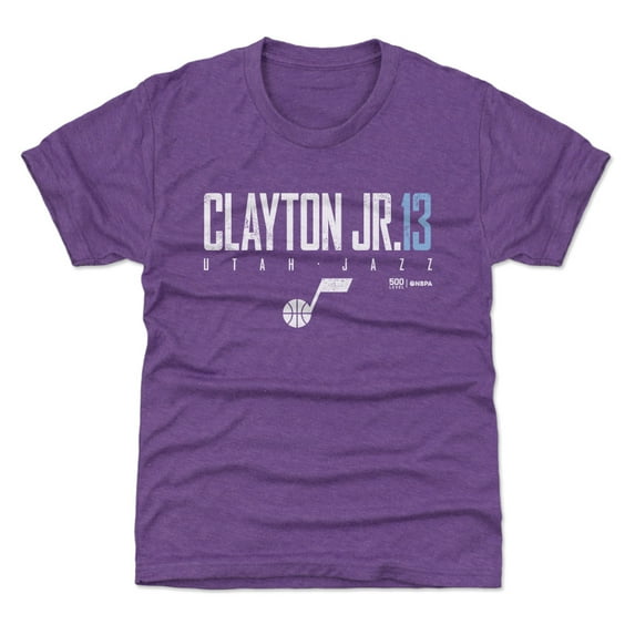 Youth 500 Level Walter Clayton Jr. Purple Utah Jazz Elite T-Shirt ...
