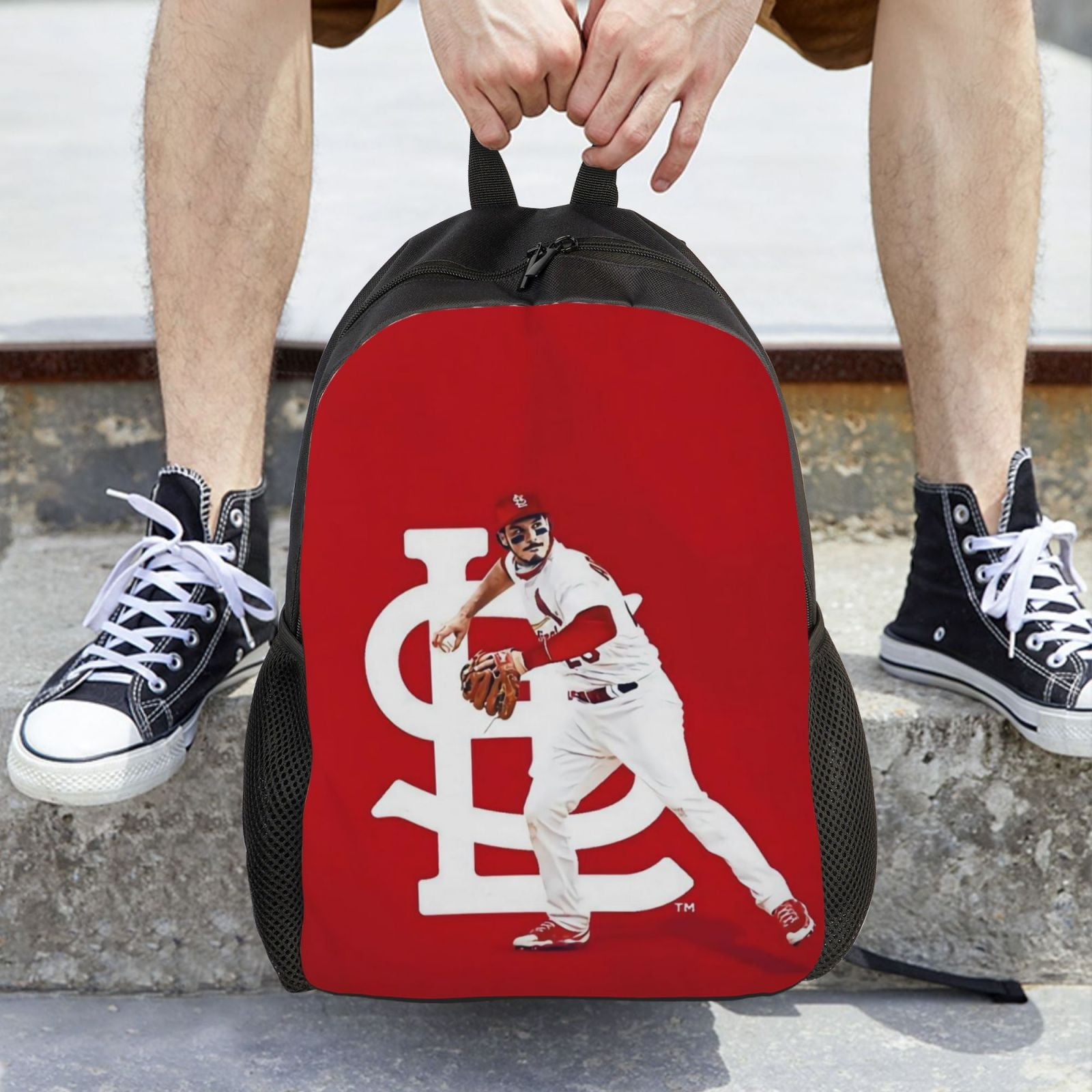 Youth & Adult Nolan Arenado Large Capacity Baseball Player Backpack Fan ...