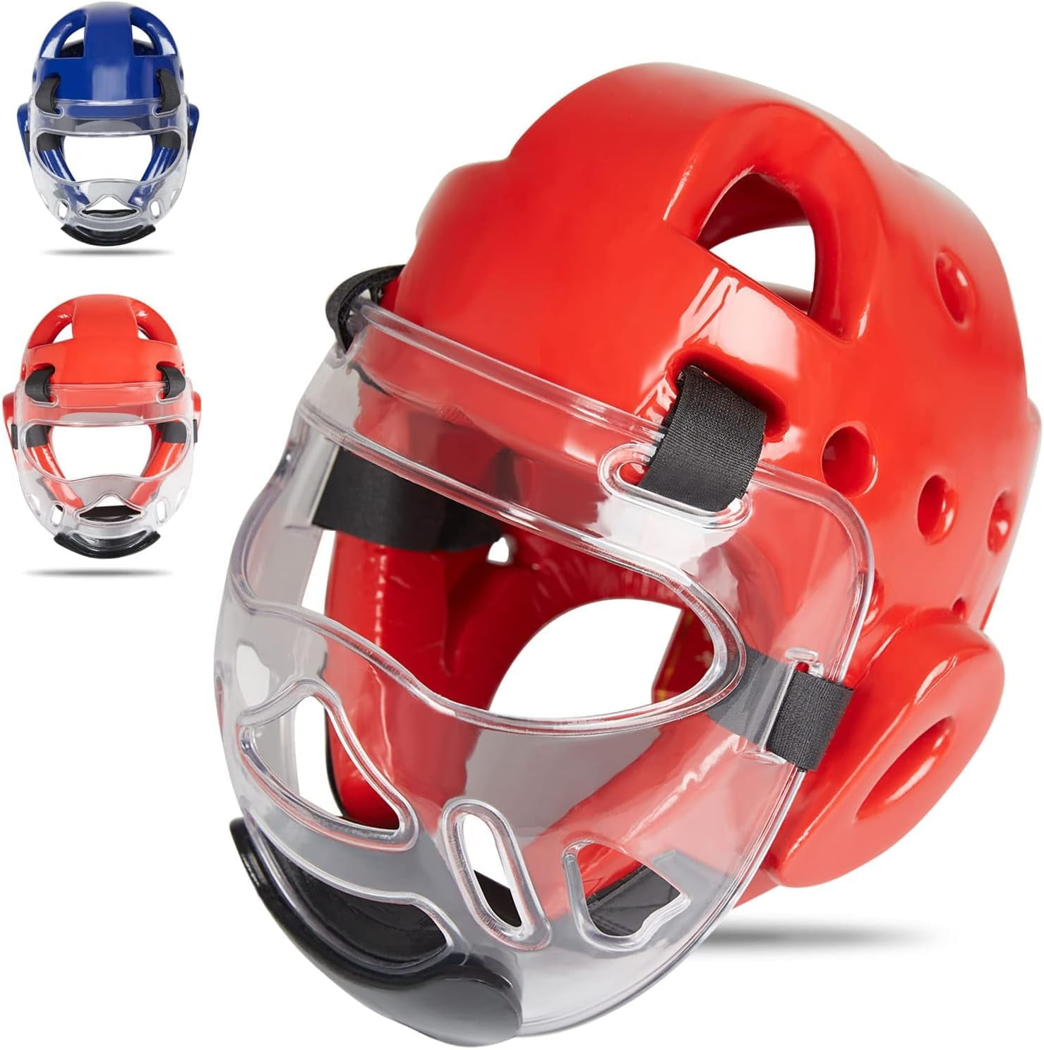 Youth & Adults Taekwondo Headgear – Adjustable MMA Helmet with ...