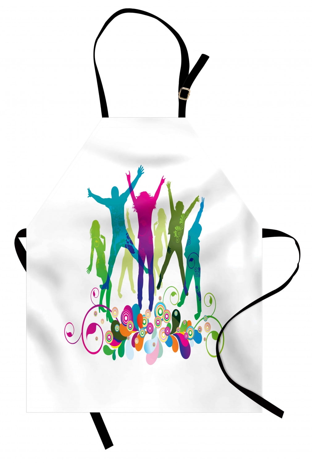 Youth Apron Dancing Teenagers People Dancing and Jumping Vibrant ...
