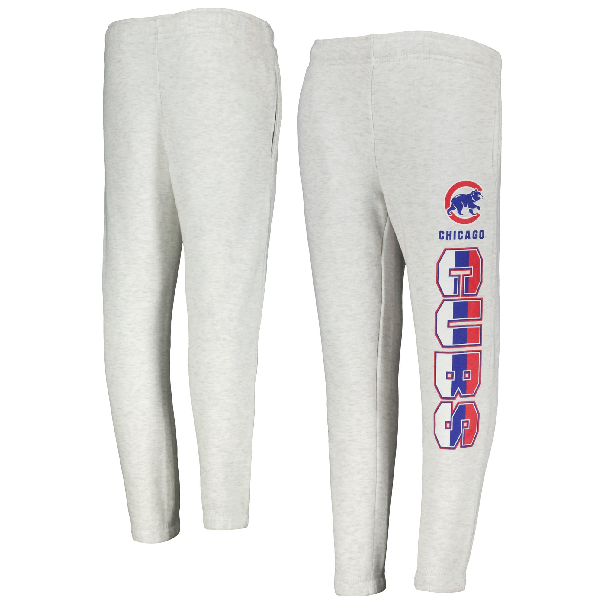 Youth Ash Chicago Cubs Game Time Fleece Pants - Walmart.com