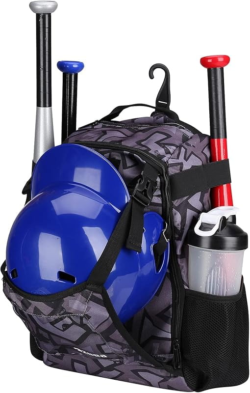 Youth Baseball Bat Bag Backpack, T-Ball & Softball Equipment & Gear for ...