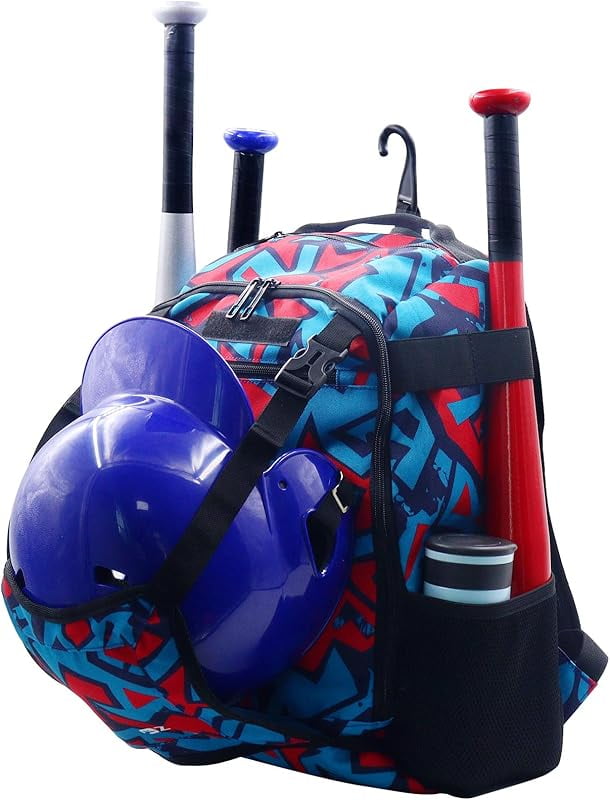 Youth Baseball Bat Bag Backpack, T-Ball & Softball Equipment & Gear for ...