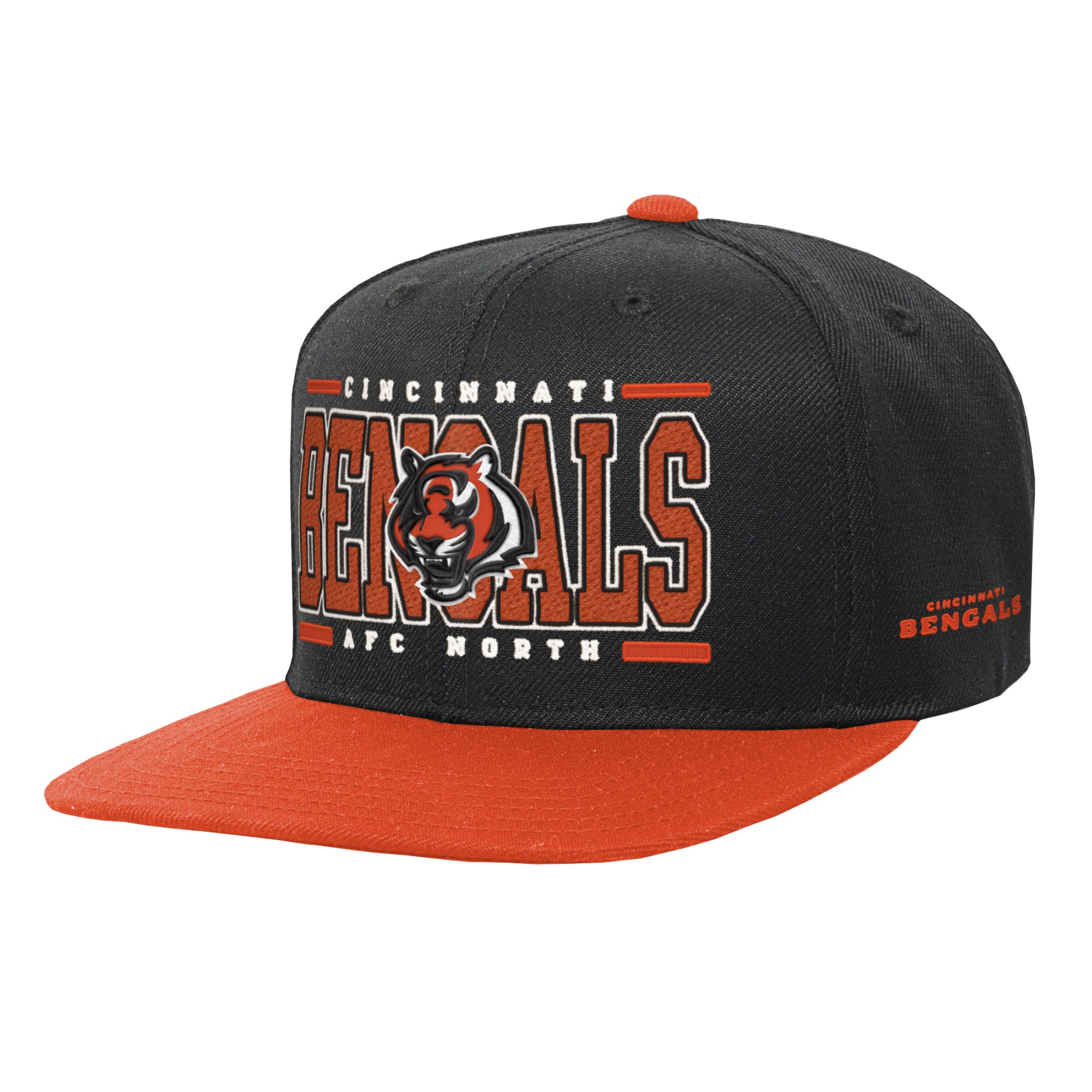 Youth Black Cincinnati Bengals Retro Deadstock Snapback Hat - Walmart.com