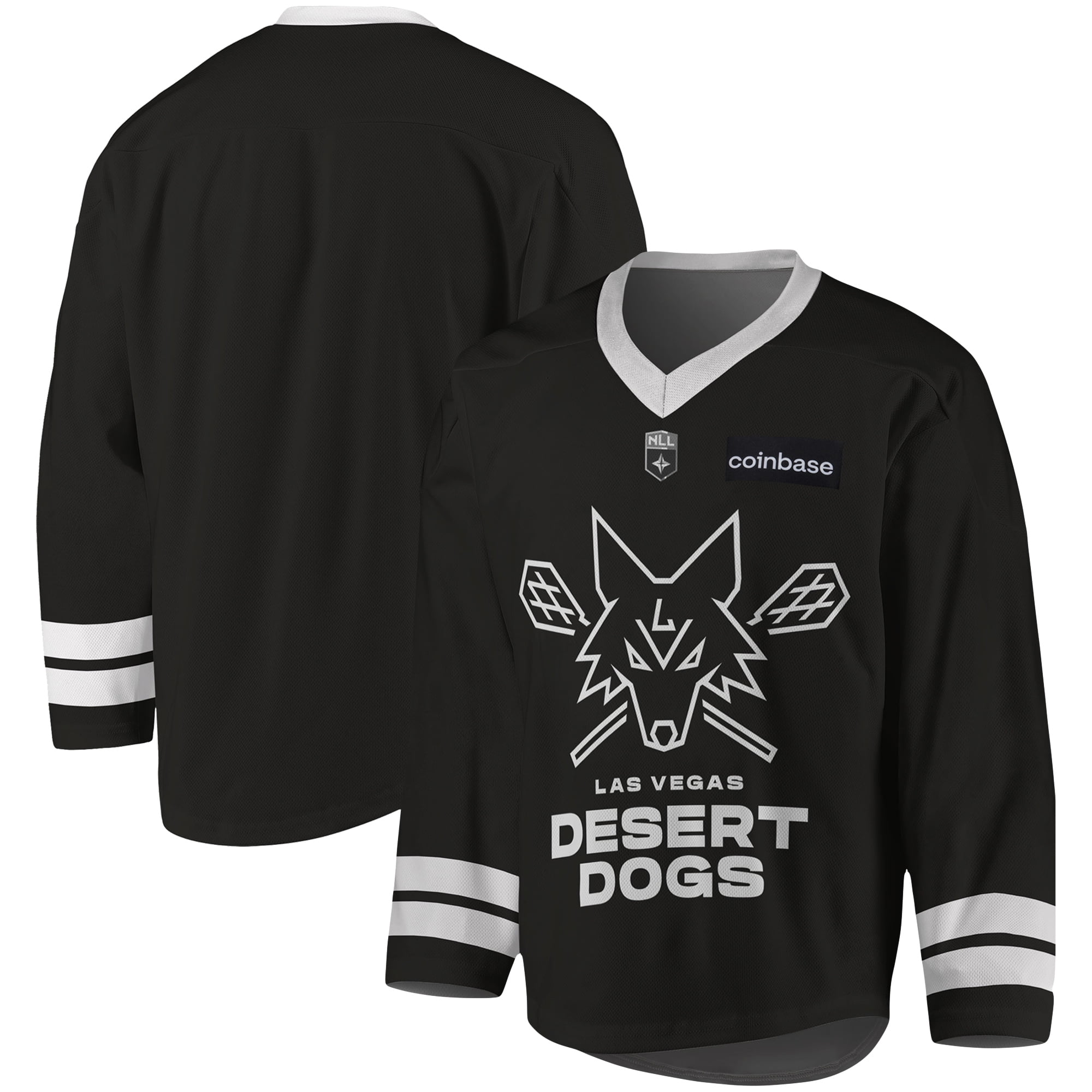 Youth Black Las Vegas Desert Dogs Sublimated Replica Jersey - Walmart.com
