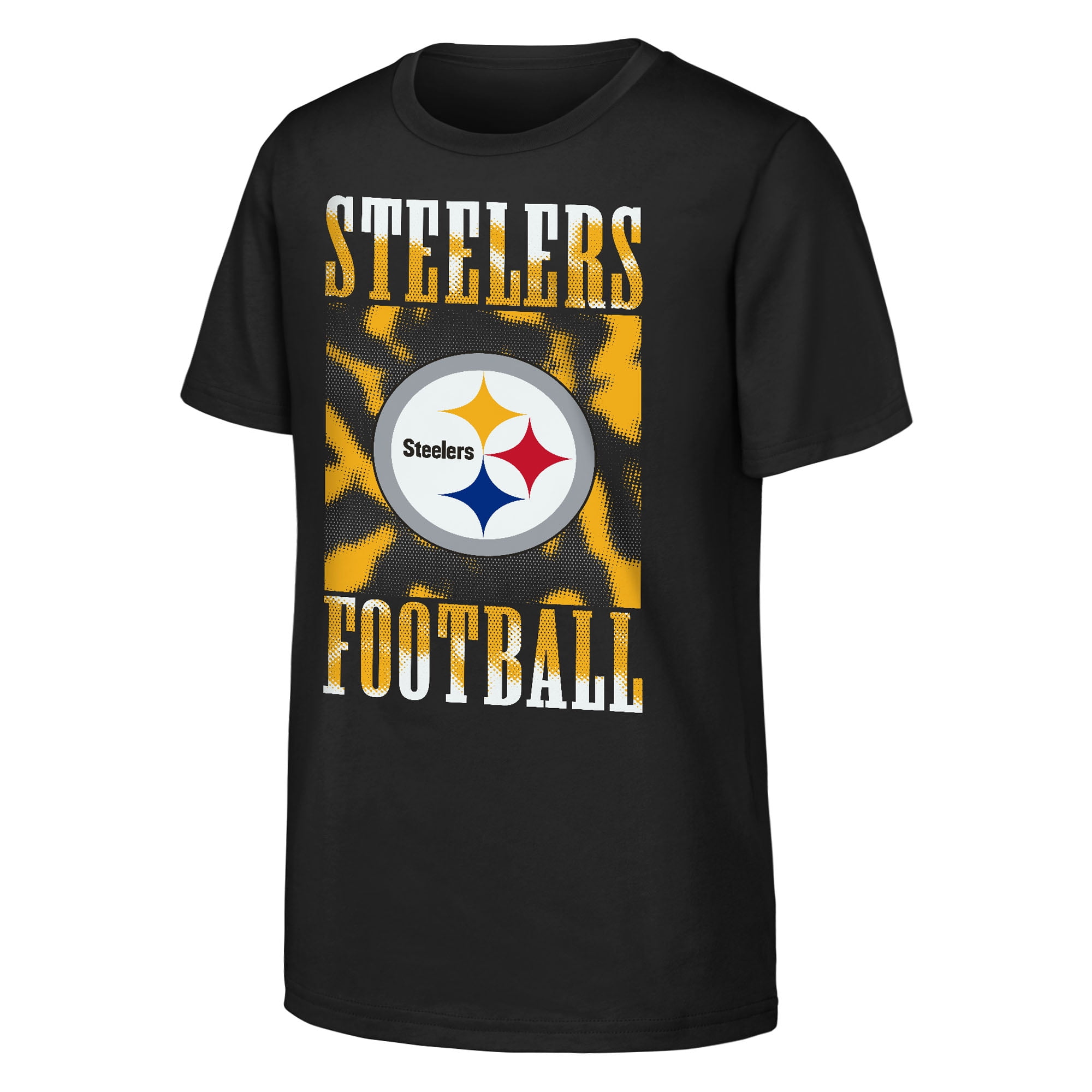 Youth Black Pittsburgh Steelers Garage Hero T-Shirt - Walmart.com