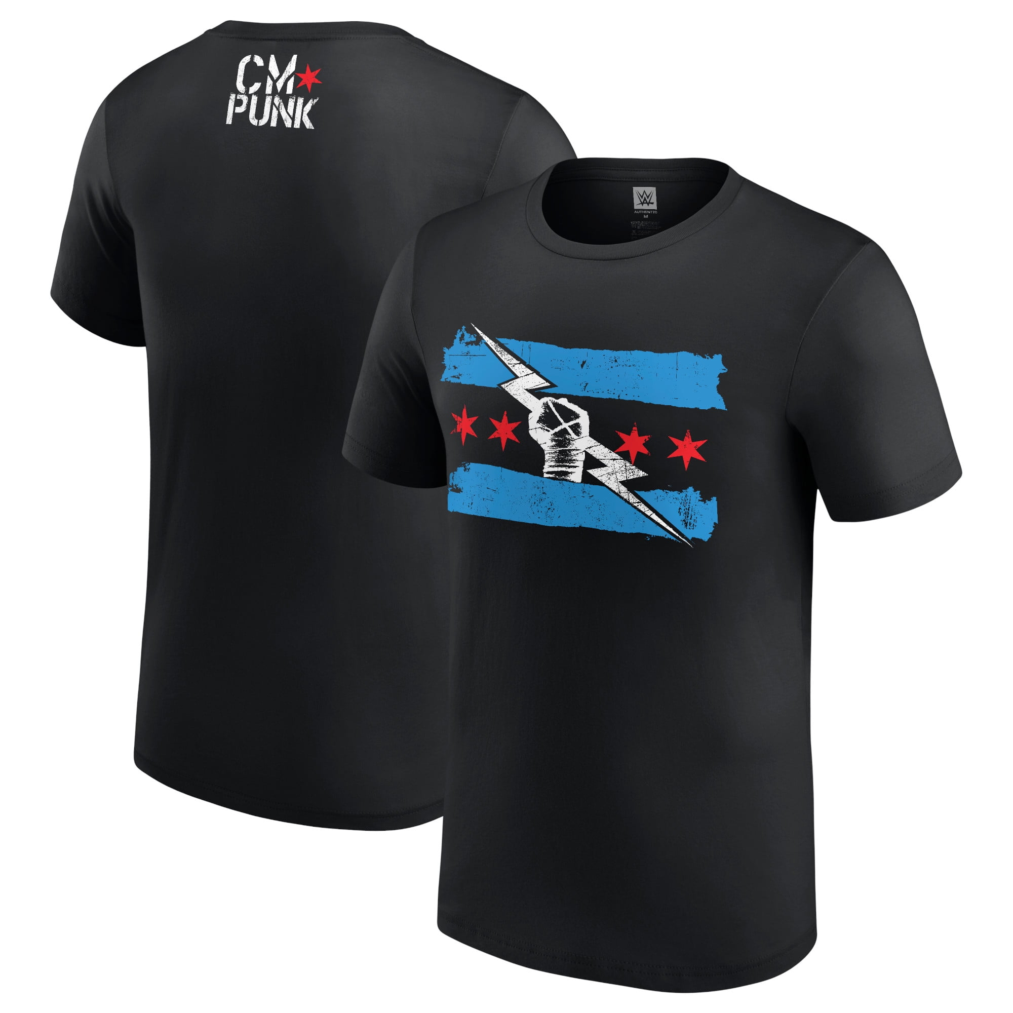 Youth Black Return of CM Punk T-Shirt - Walmart.com