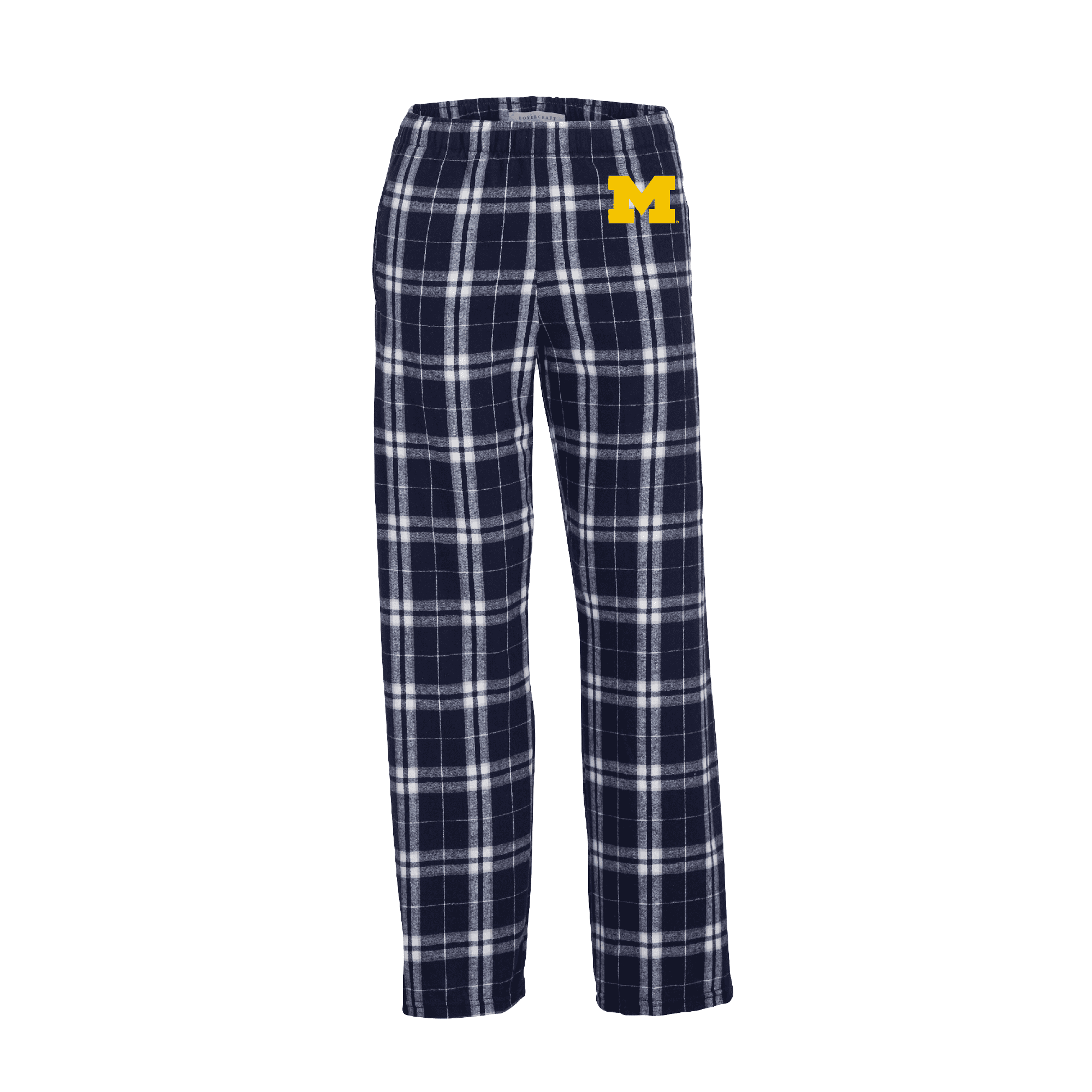 Youth Boxercraft Navy Michigan Wolverines Plaid Flannel Pants - Walmart.com