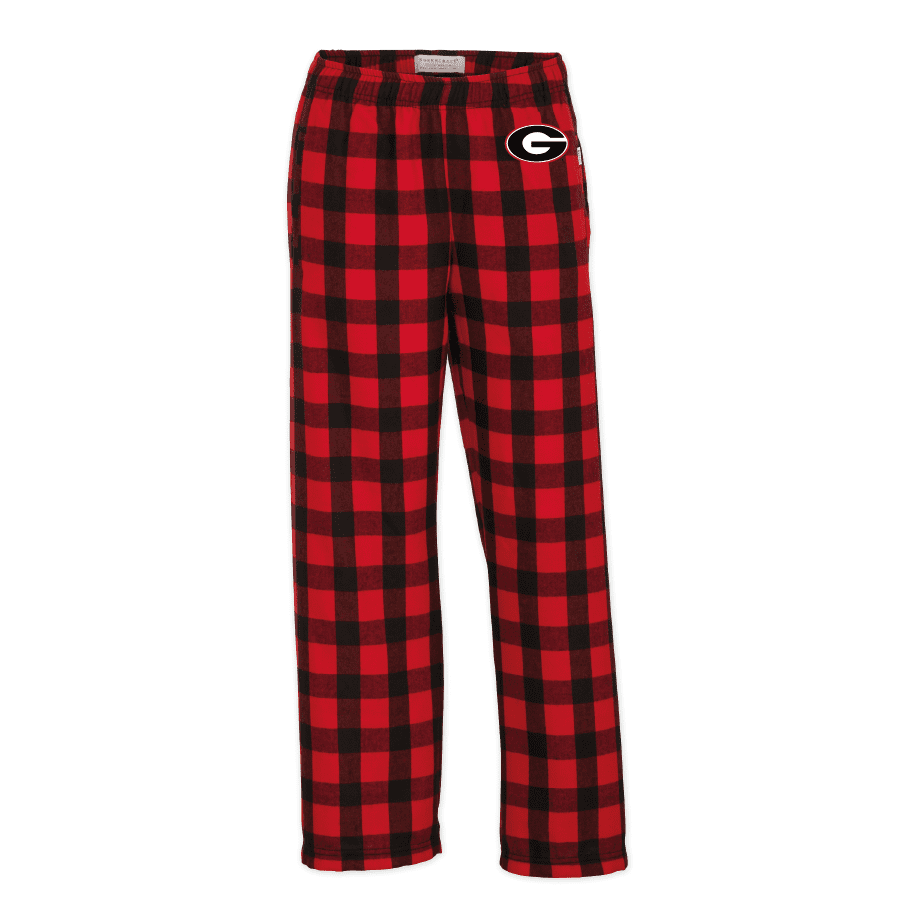 Youth Boxercraft Red Georgia Bulldogs Plaid Flannel Pants - Walmart.com