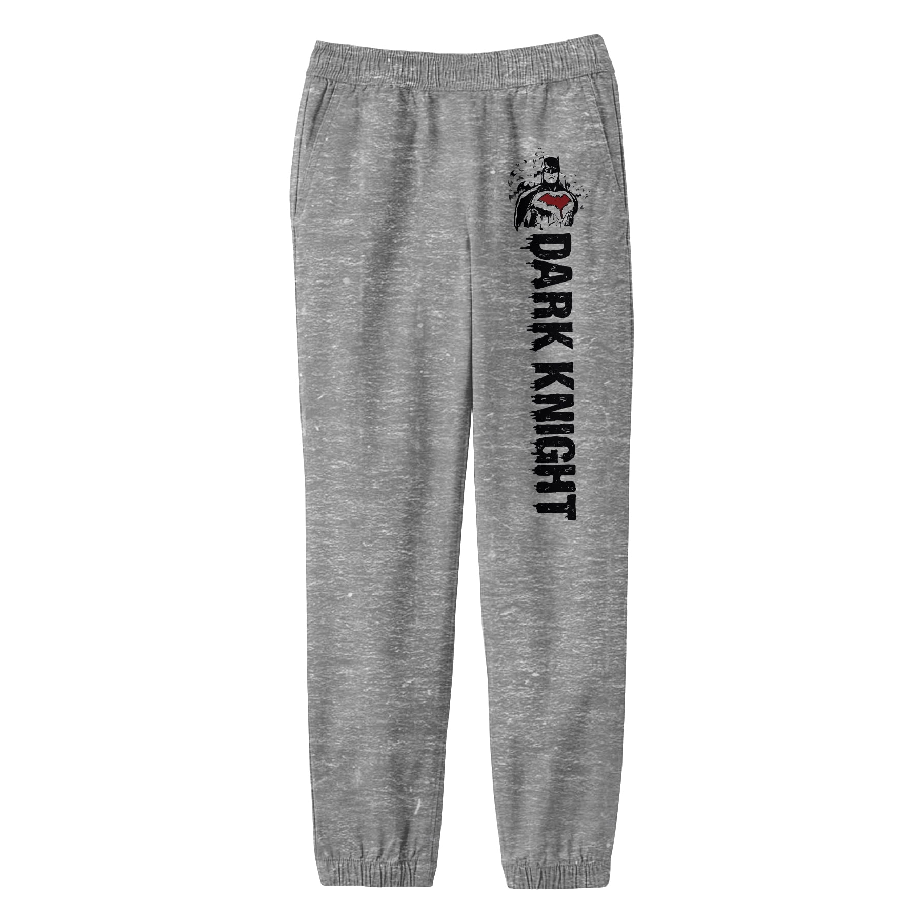 Youth Boys Batman Line Art DC Comic Heather Grey Sweatpants-L - Walmart.com
