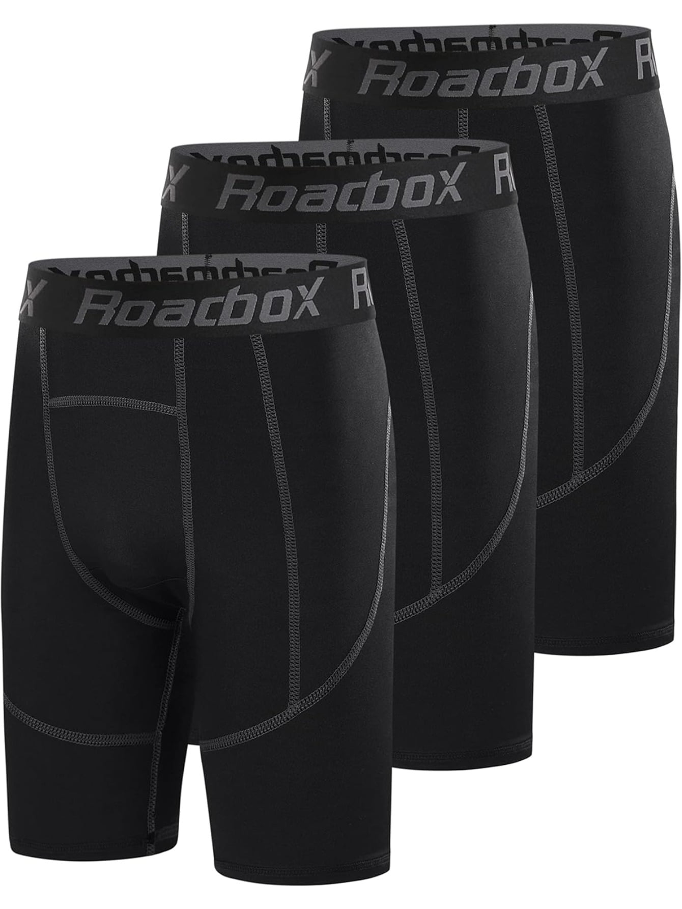Youth Boys Compression Shorts - Spandex Athletic Kids Running ...
