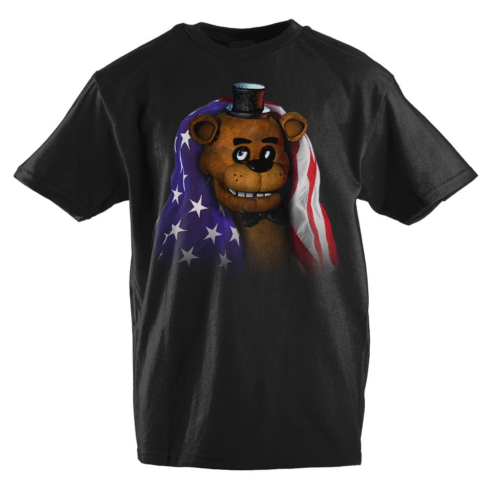 Youth Boys Five Nights at Freddy's TShirt Freddy Fazbear Shirt-Small ...