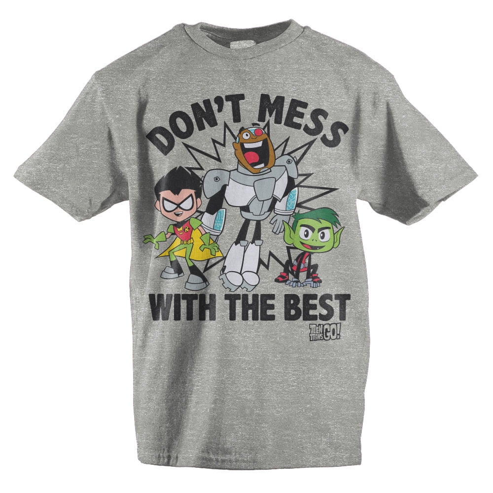 Youth Boys Teen Titans Go TShirt Superhero Clothing-X-Large - Walmart.com
