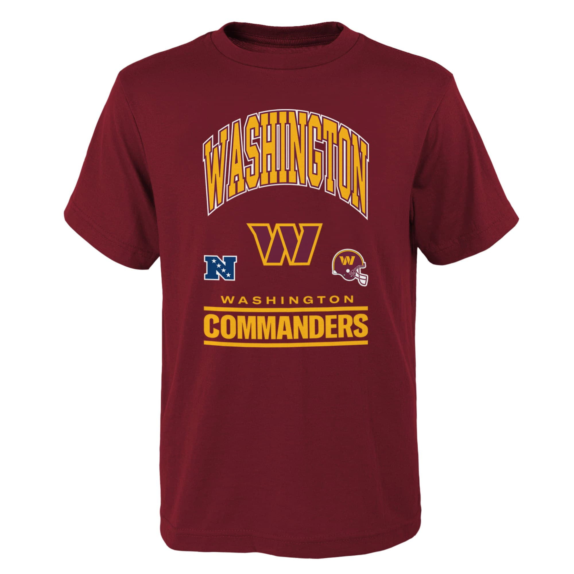 Youth Burgundy Washington Commanders Official Business T-Shirt ...