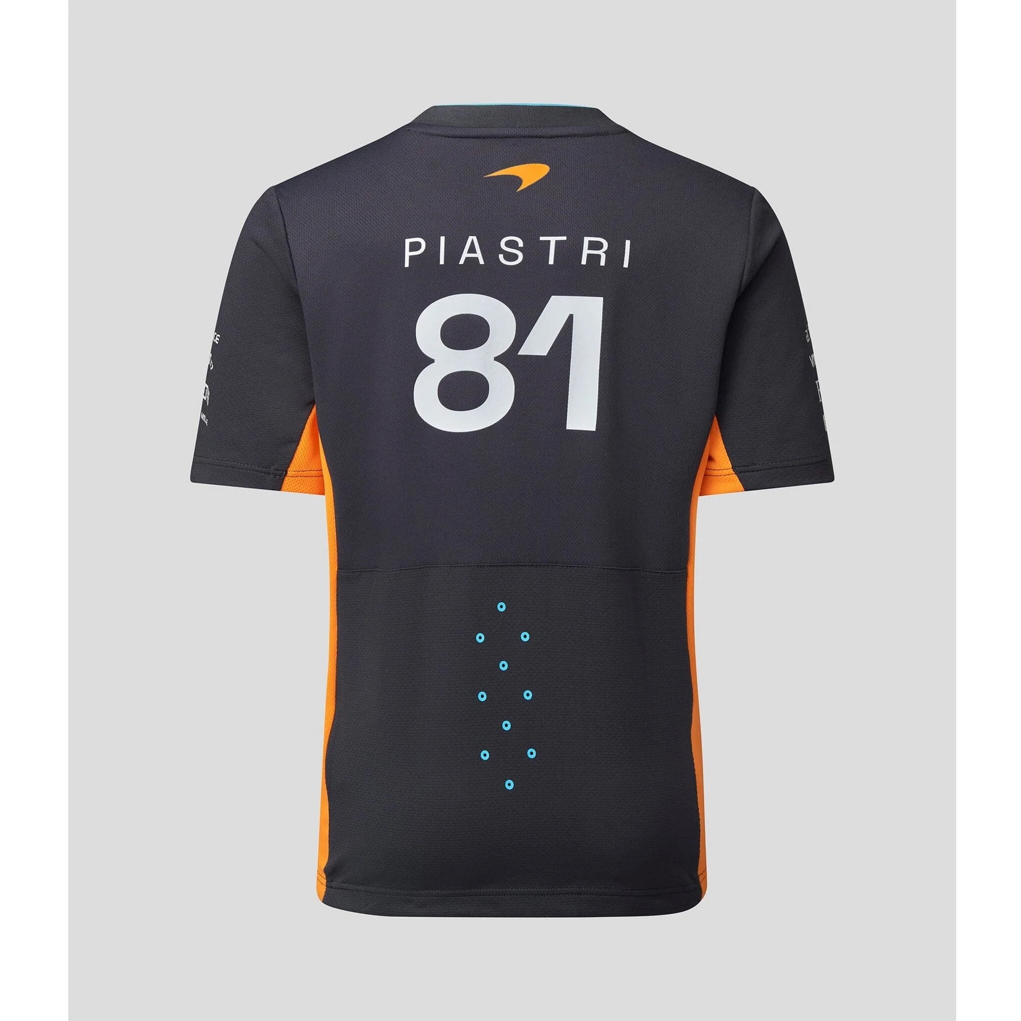 Youth Castore Oscar Piastri Black McLaren F1 Team Replica Set Up Driver ...