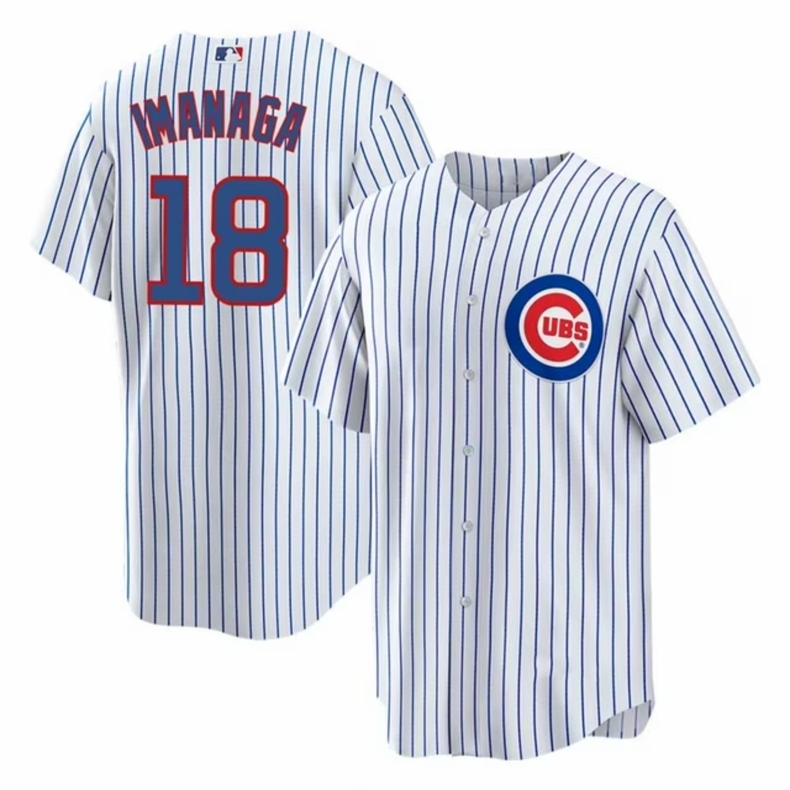 Youth Chicago_Cubs #18 Imanaga Fans Apparel Baseball Jersey Home Shirt ...