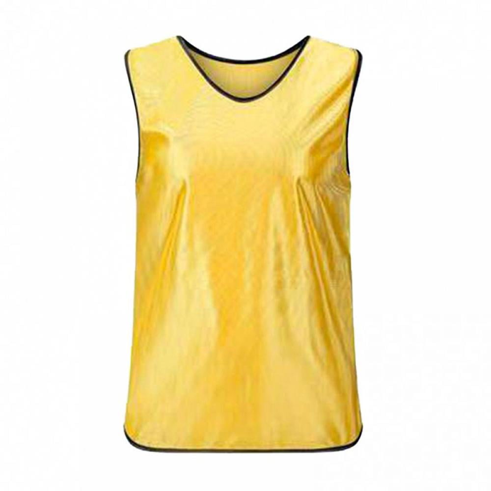Youth Child Basketball Sports Training Uniforms Vest Yellow - Walmart.com