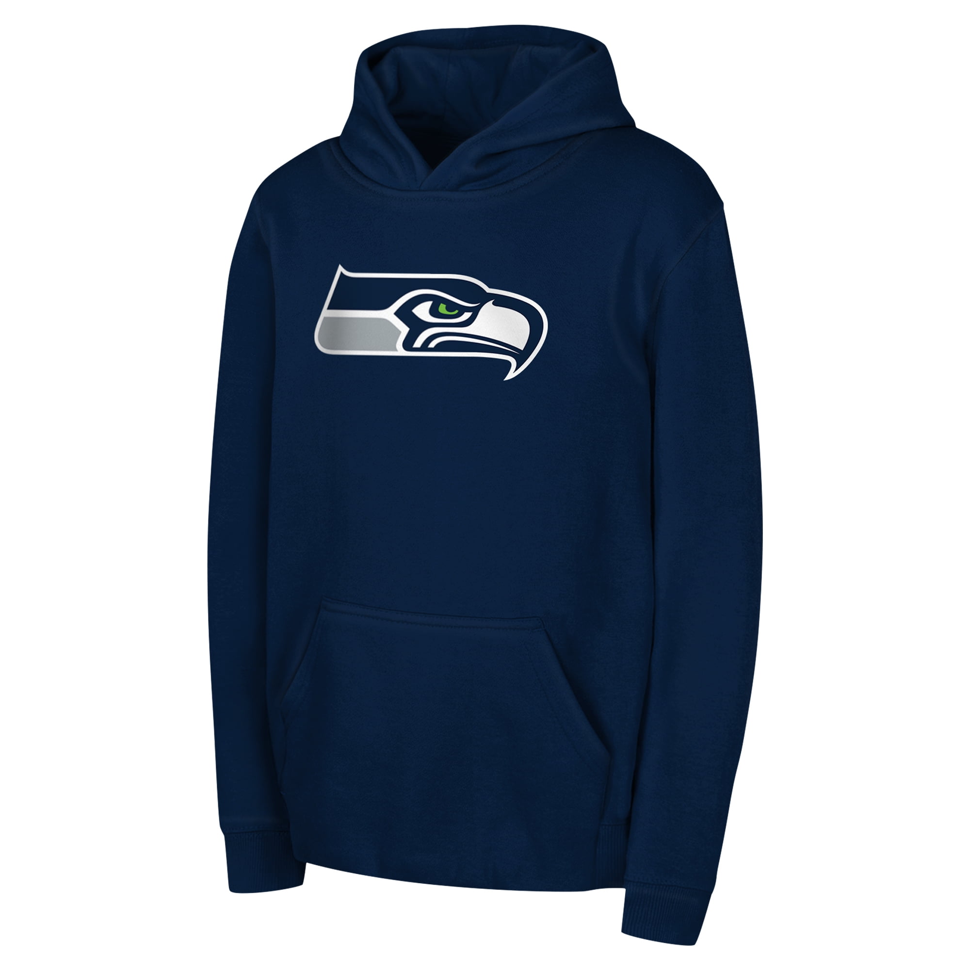 Youth College Navy Seattle Seahawks Team Logo Pullover Hoodie - Walmart.com