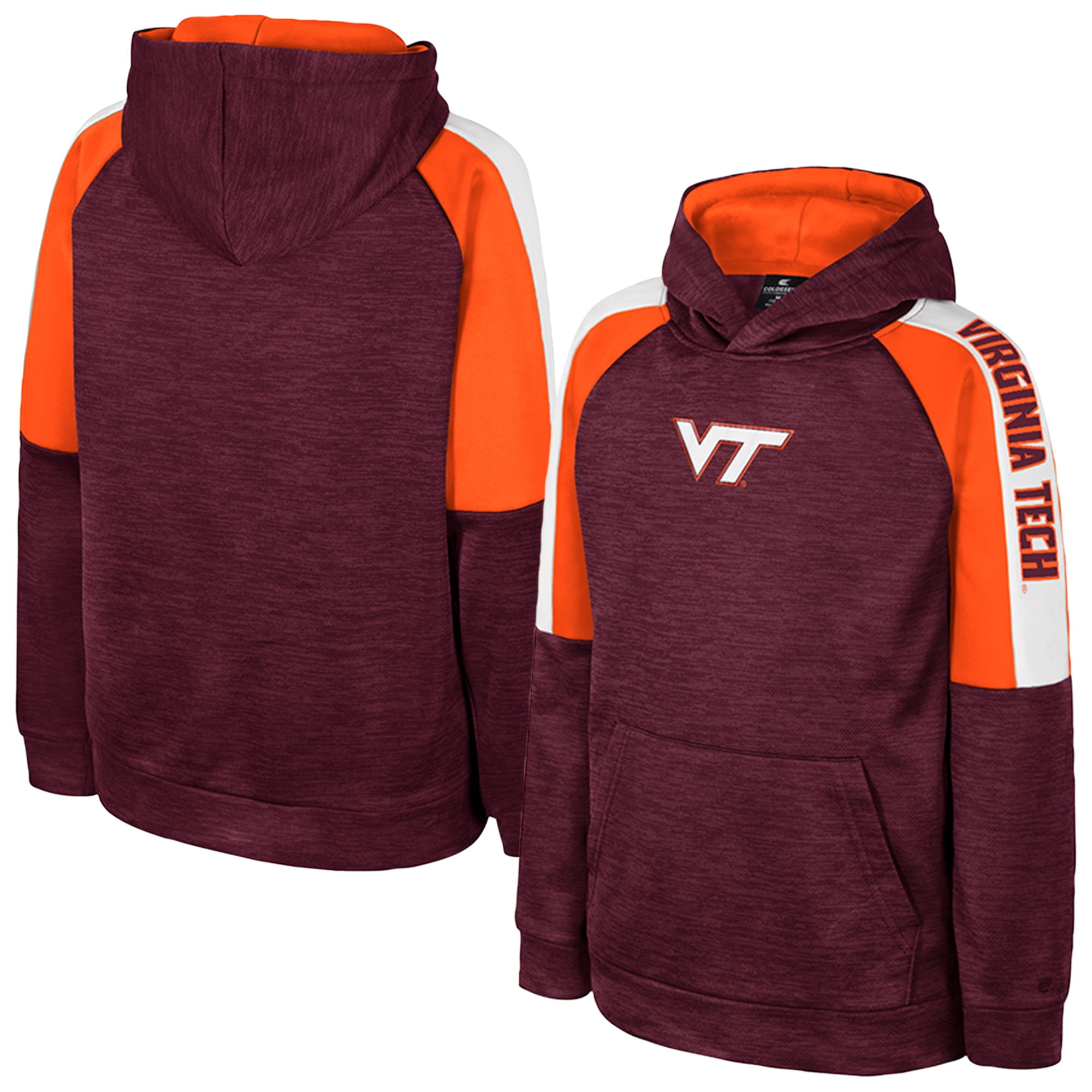 Youth Colosseum Maroon Virginia Tech Hokies Pullover Hoodie - Walmart.com