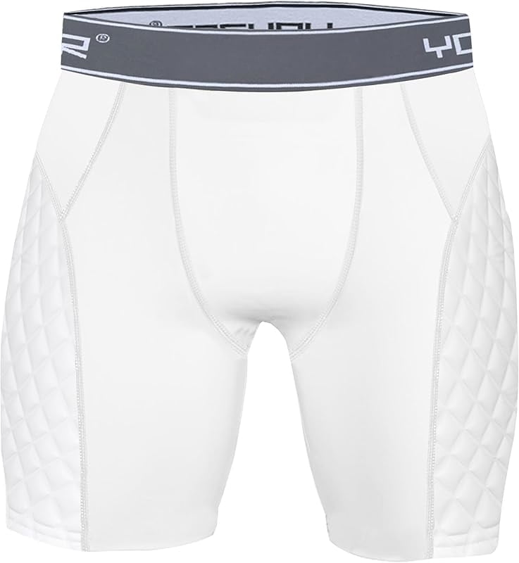 Youth Elite Compression Padded Sliding Shorts w/Cup Pocket for Baseball ...