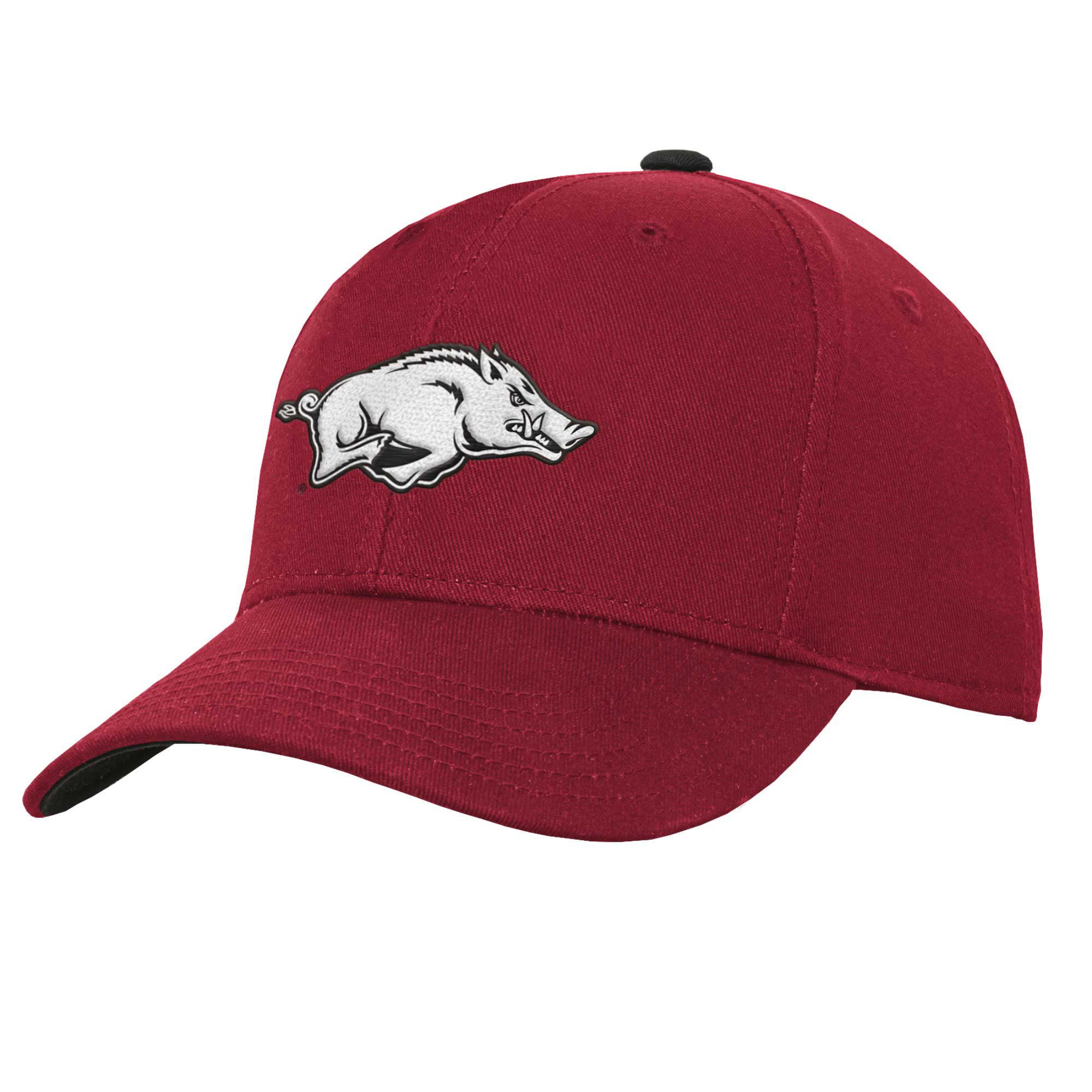 Youth Fanatics Crimson Arkansas Razorbacks Logo Adjustable Hat - Walmart.com