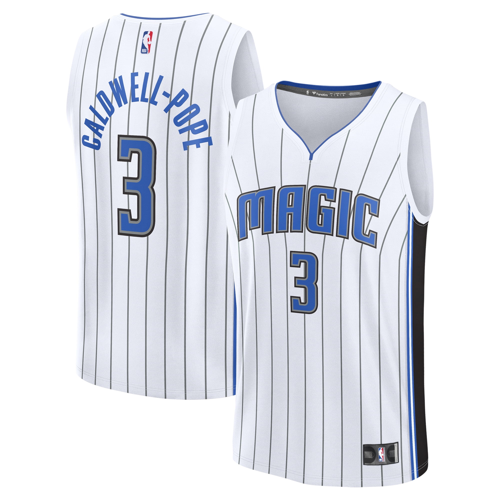 Youth Fanatics Kentavious Caldwell-Pope White Orlando Magic Fast Break ...