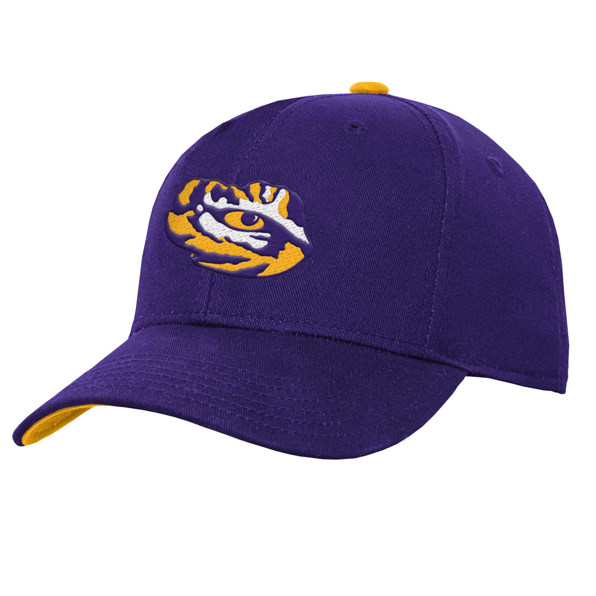 Youth Fanatics Purple LSU Tigers Logo Adjustable Hat - Walmart.com