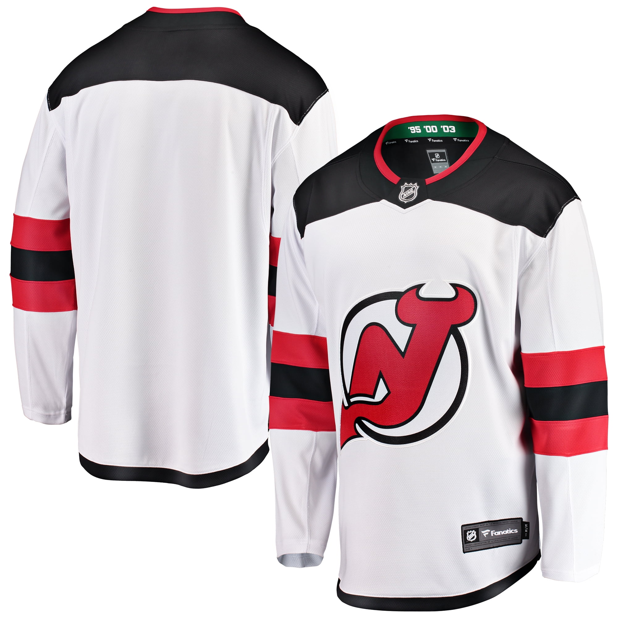 Youth Fanatics White New Jersey Devils Away Breakaway Jersey - Walmart.com