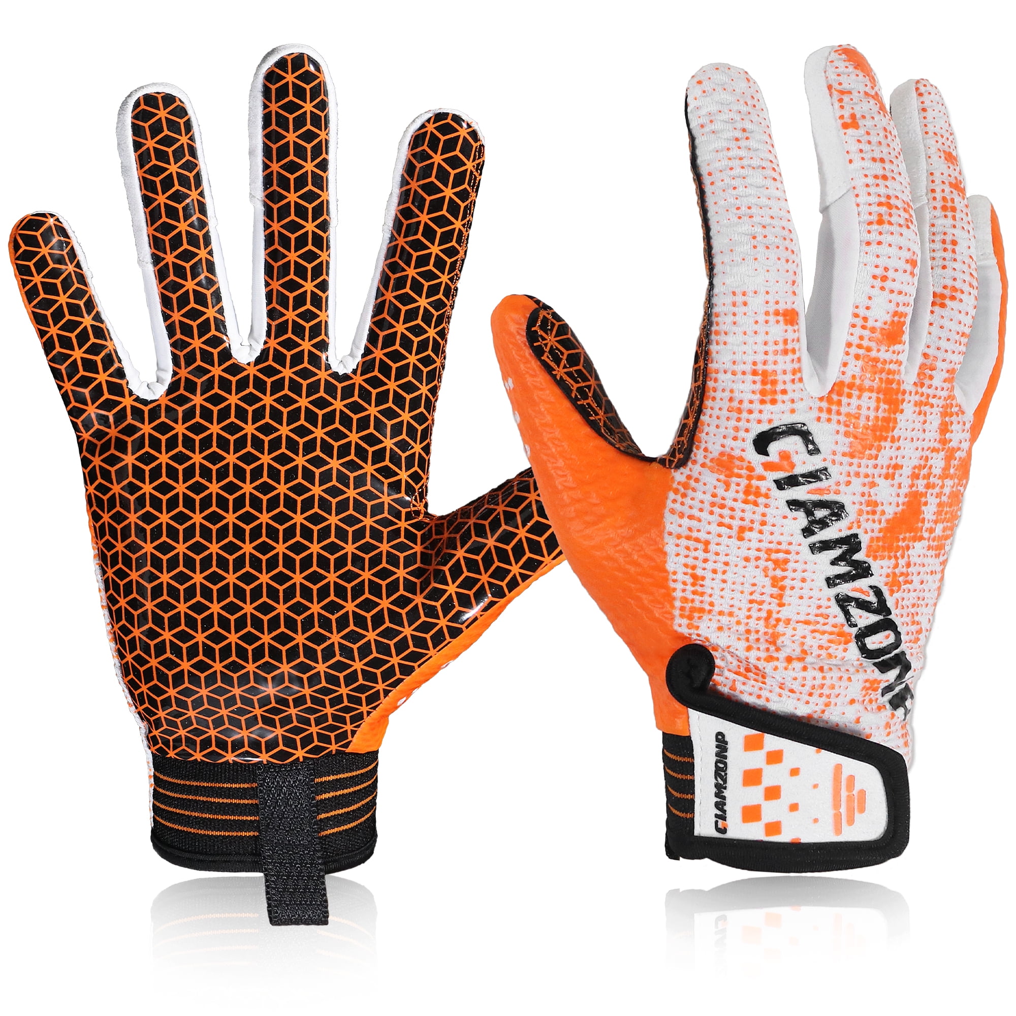 HANDLANDY Youth Football Gloves Kids Sticky Receiver Gloves for Boys ...