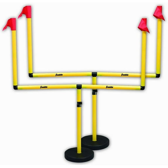 Youth Football Goal Post Set - s Football Easily Adjustable Field Goals ...