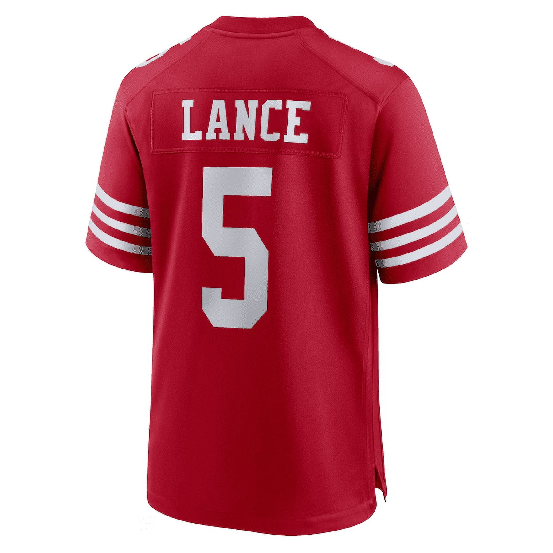 Youth Football Short Shirt Trey Lance#5 49erss Team Name Number Fans ...