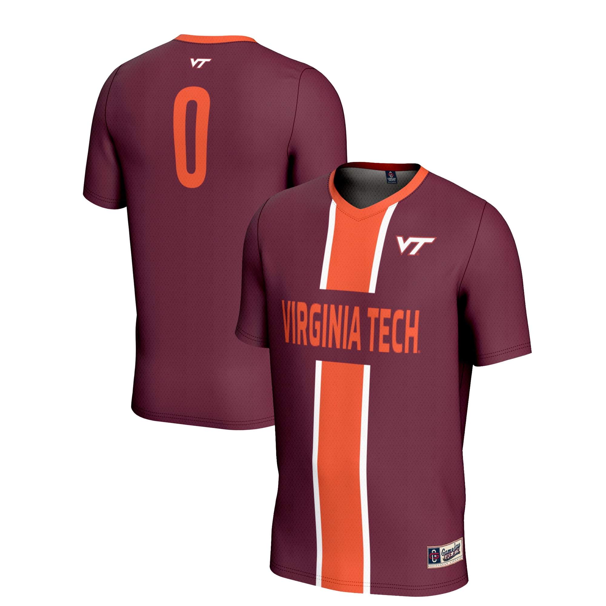 Youth GameDay Greats #0 Maroon Virginia Tech Hokies Lightweight Soccer ...