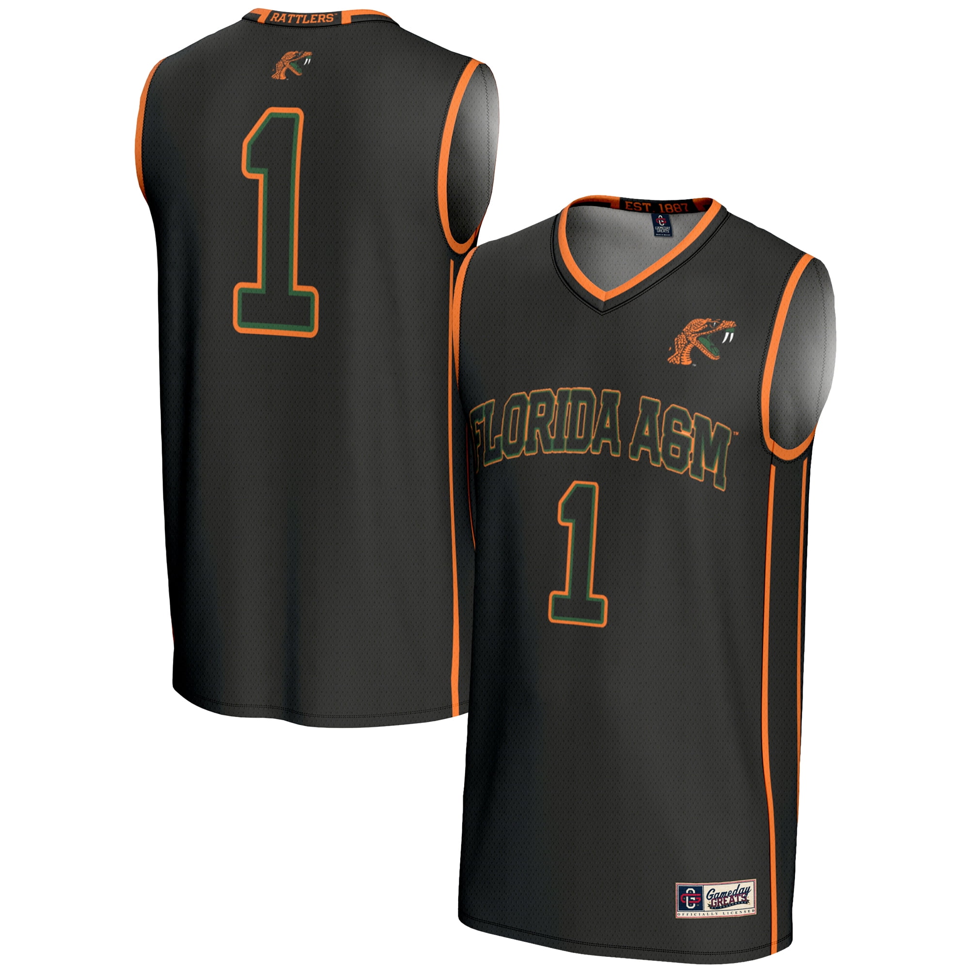 Youth GameDay Greats #1 Black Florida A&M Rattlers Lightweight ...