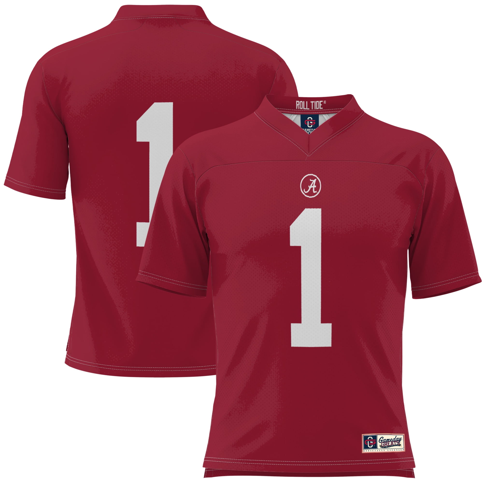 Youth GameDay Greats #1 Crimson Alabama Crimson Tide Football Jersey ...