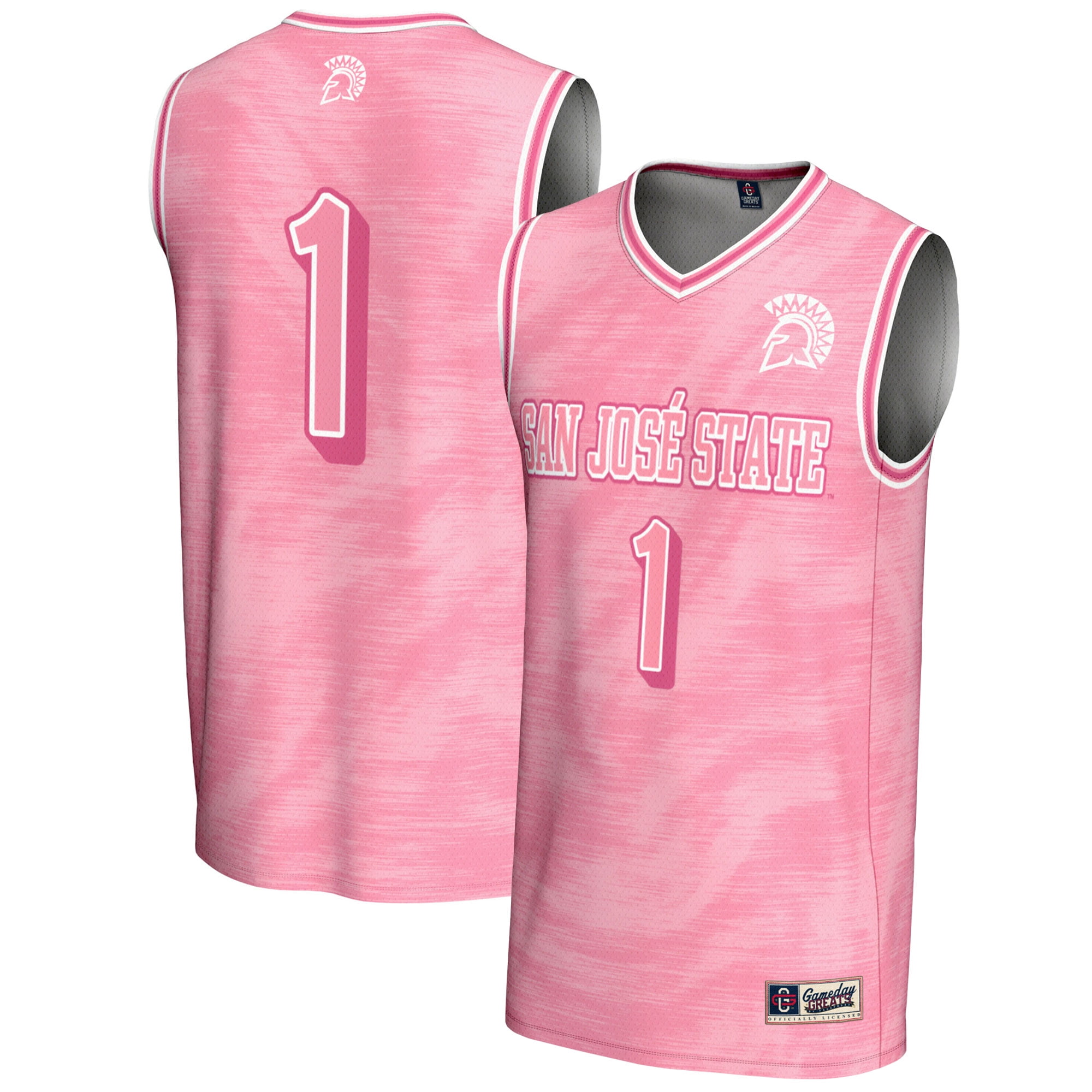 Youth GameDay Greats #1 Pink San Jose State Spartans Lightweight ...