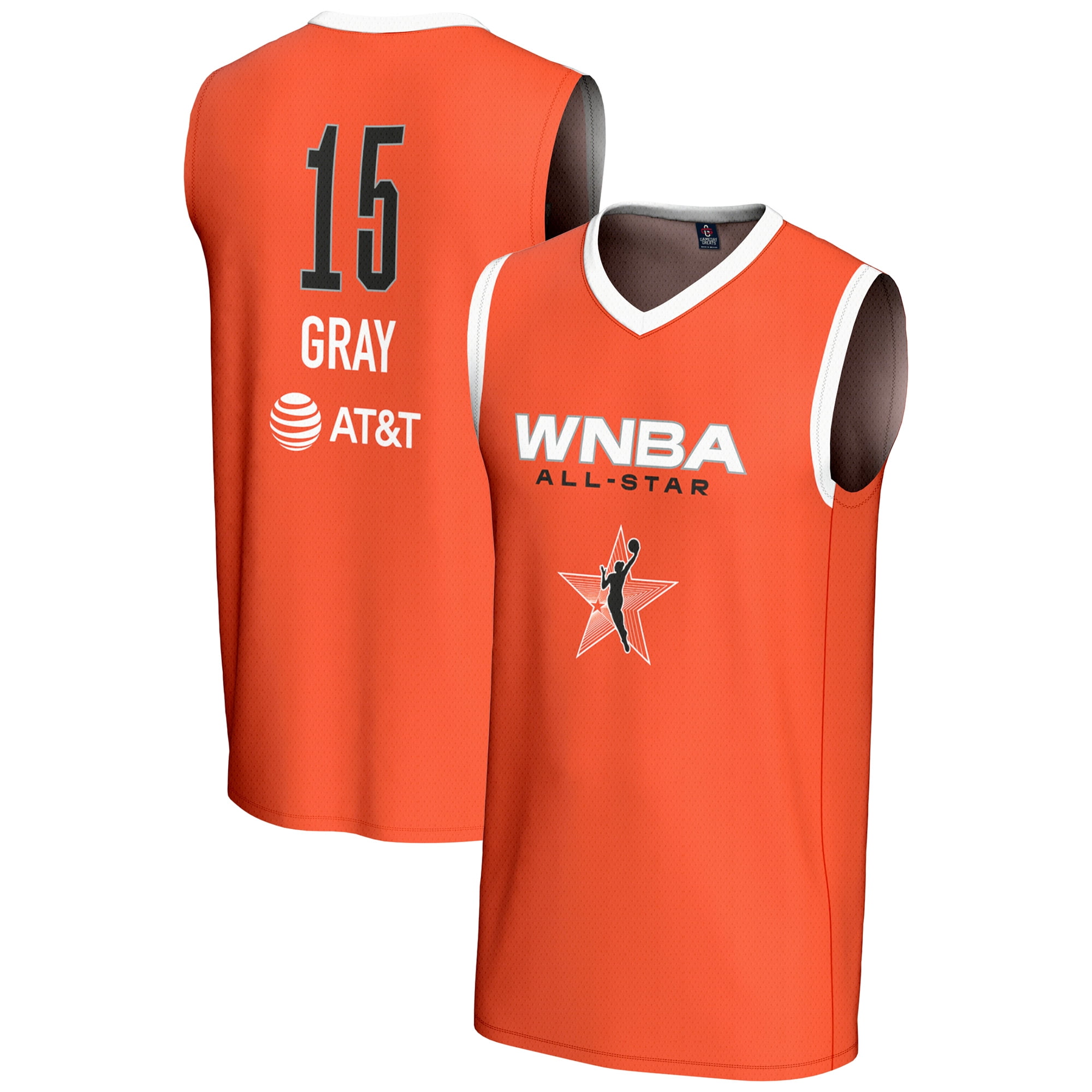 Youth GameDay Greats Allisha Gray Orange 2024 WNBA All-Star Game ...