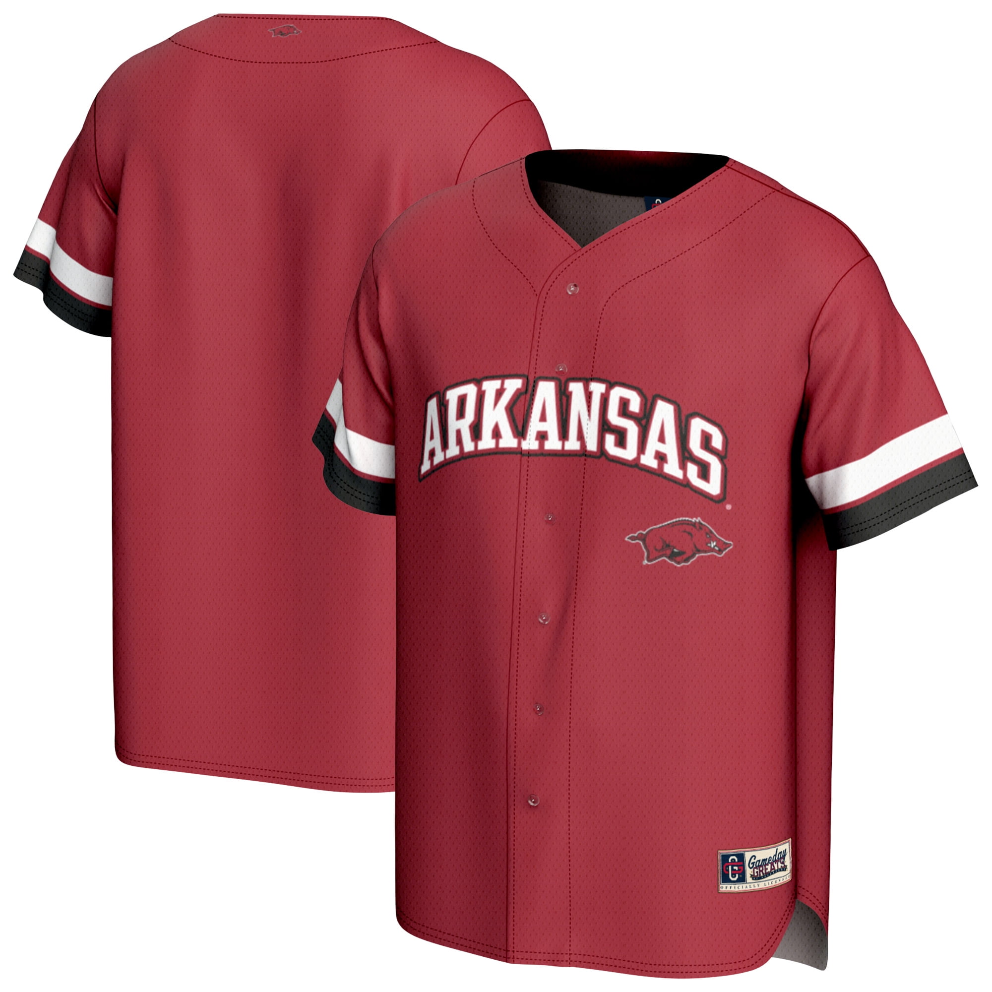 Unisex GameDay Greats Crimson Arkansas Razorbacks Spirit Baseball ...