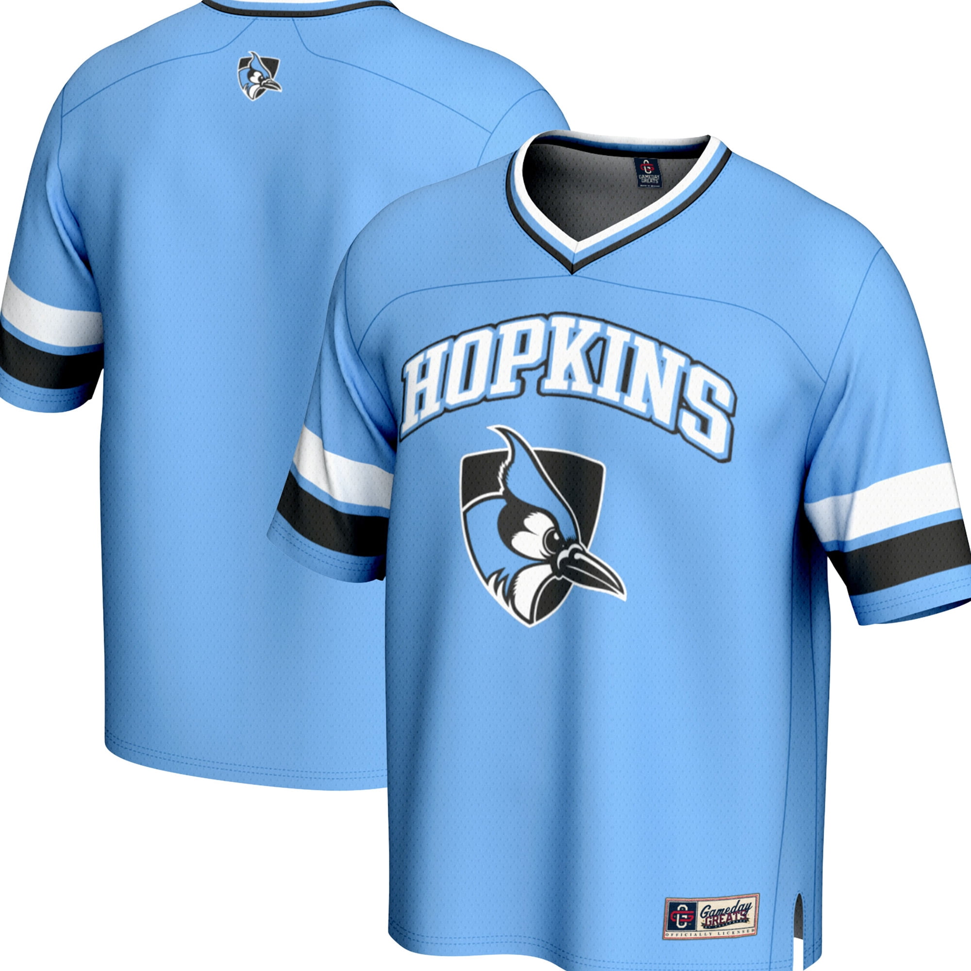 Youth GameDay Greats Light Blue Johns Hopkins Blue Jays Spirit Football ...