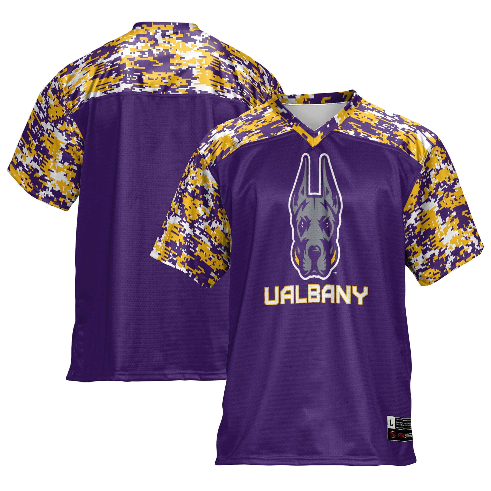 Youth GameDay Greats Purple UAlbany Great Danes Football Jersey ...