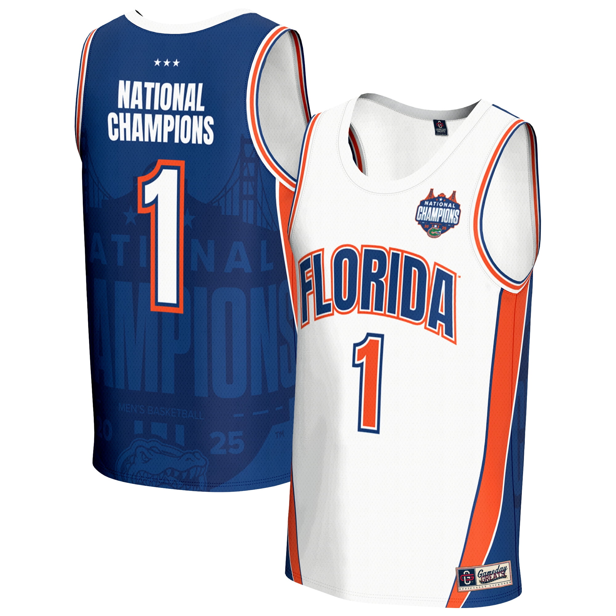 Youth GameDay Greats White Florida Gators 2025 NCAA Men's Basketball ...