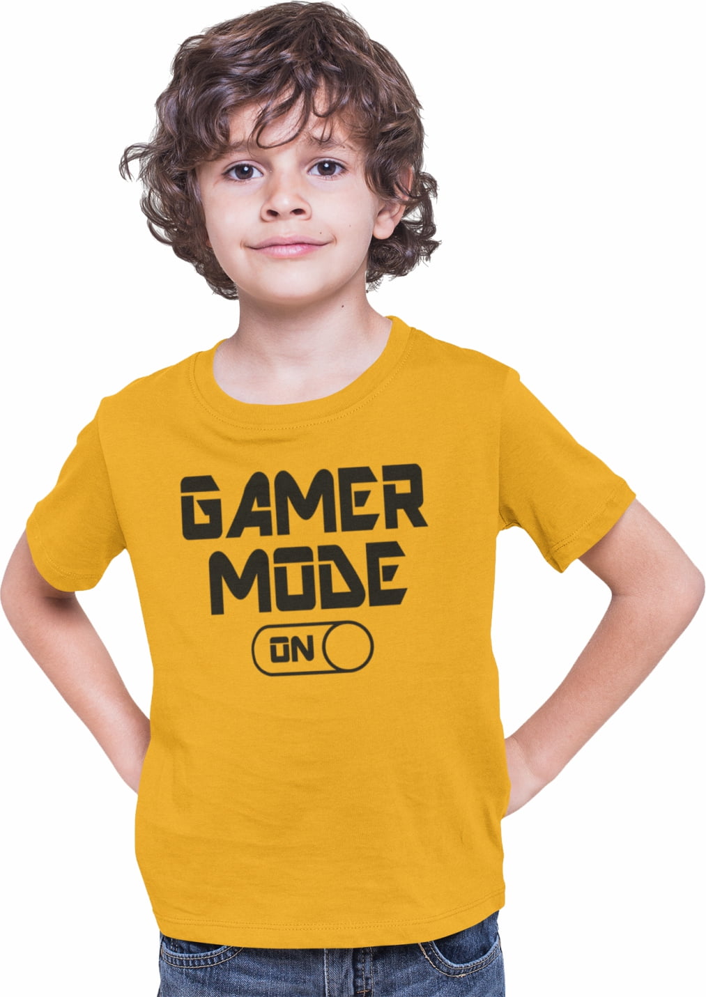 Youth Gamer Mode On Funny Gaming T-Shirt - Walmart.com