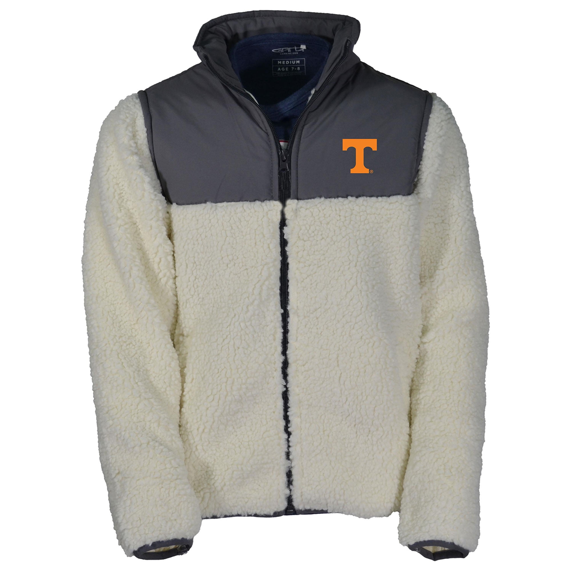 Youth Garb Charcoal Tennessee Volunteers Teddy Sherpa Jacket - Walmart.com