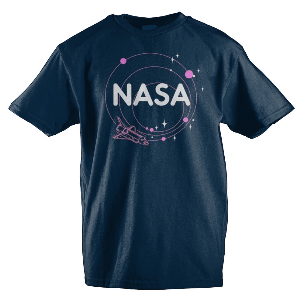 Youth Girls NASA Spaceship Short-Sleeve T-Shirt-X-Large - Walmart.com